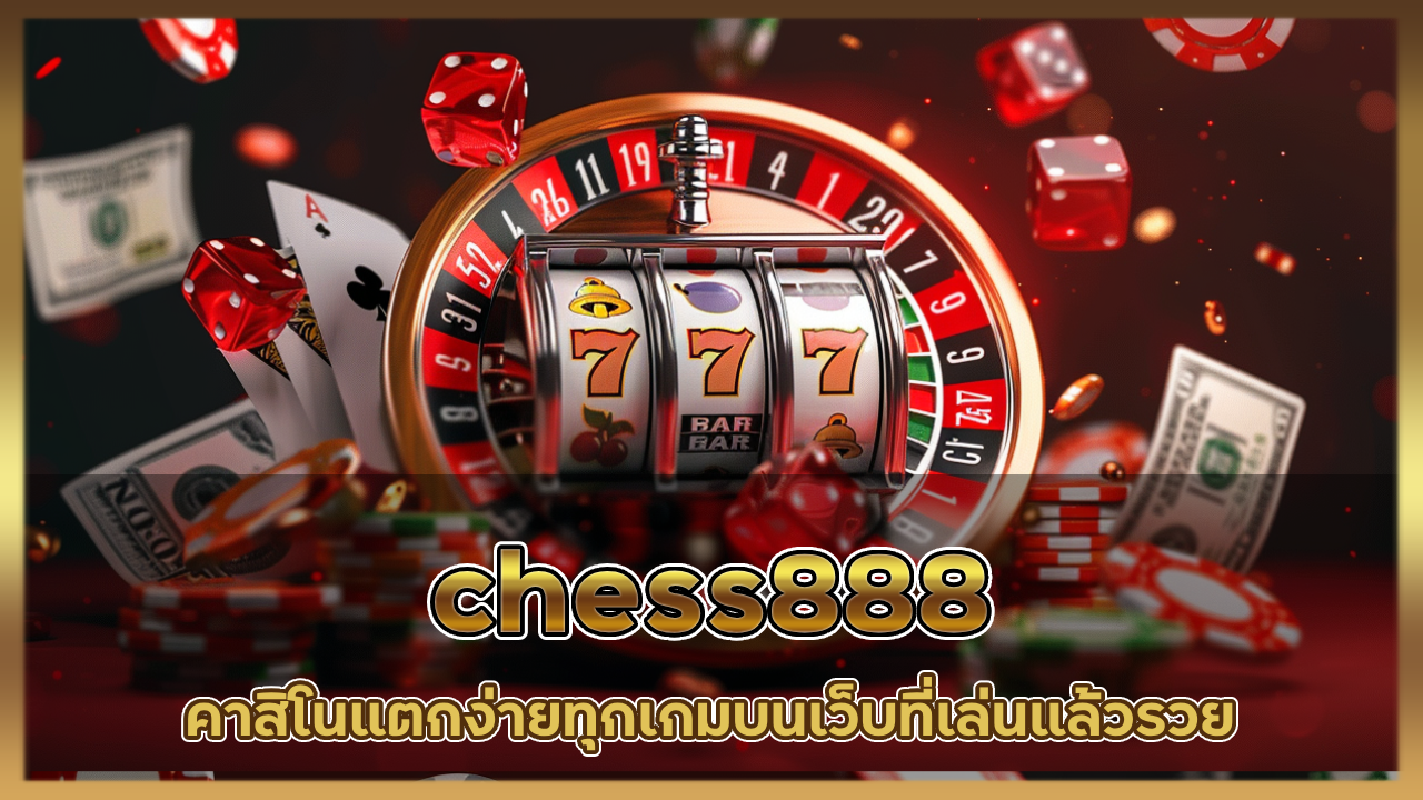 chess888 คาสิโนแตกง่ายทุกเกมบนเว็บที่เล่นแล้วรวยแถมอัปเดตค่ายเกมให้ใหม่ล่าสุดเสมอ